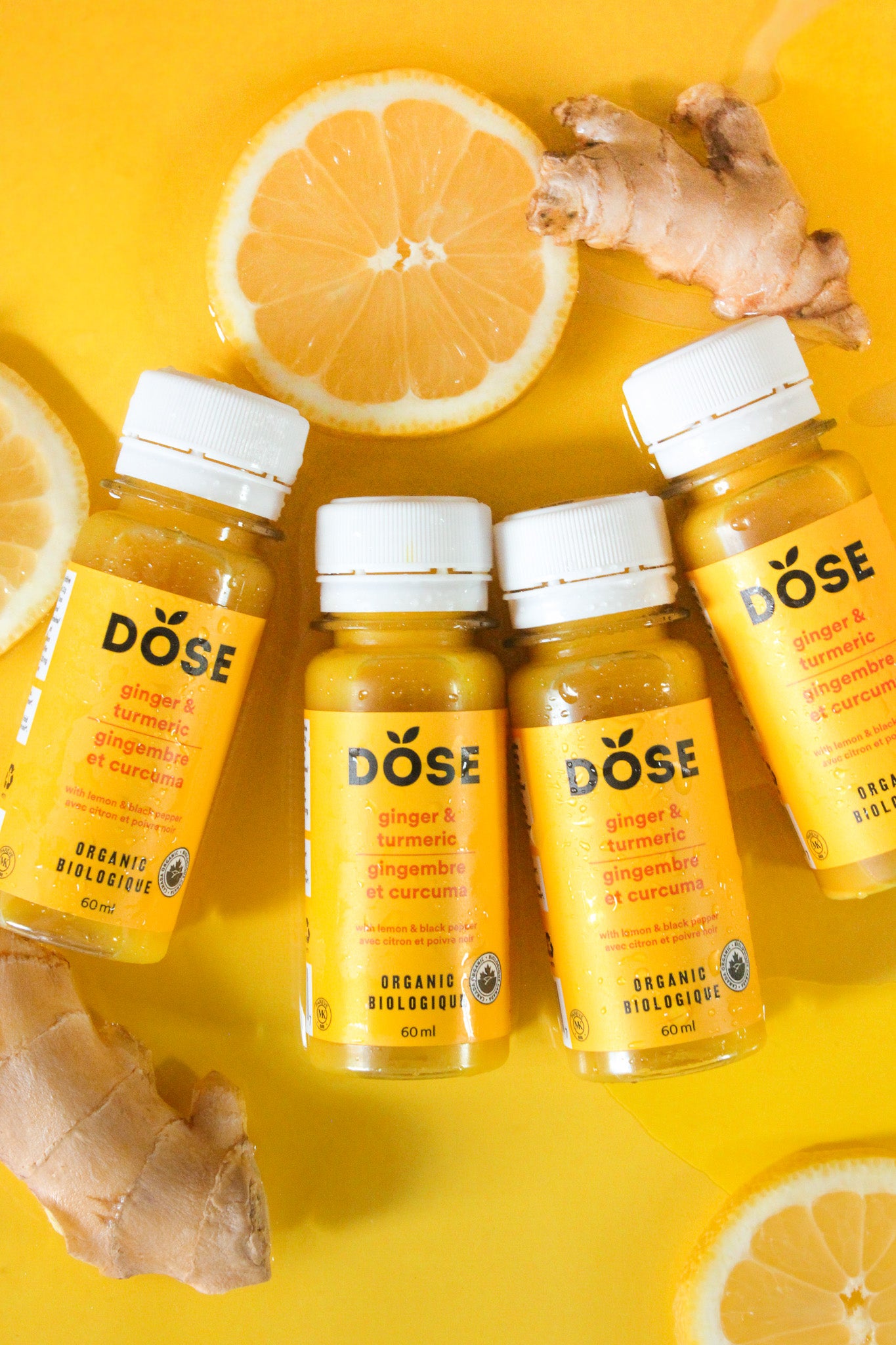 5 Reasons to Drink Ginger & Turmeric Shots in the Morning – Dose Juice