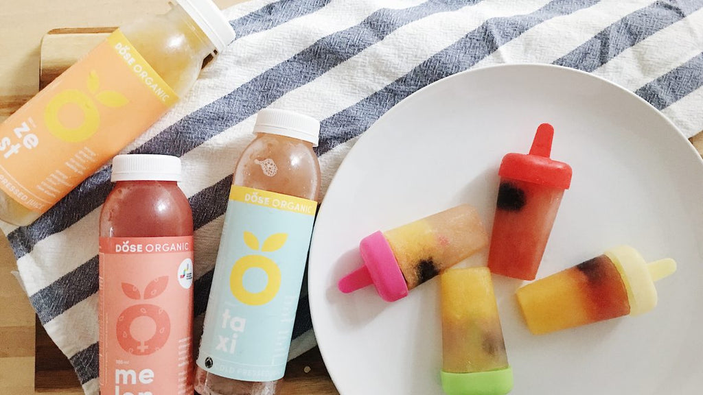 All Natural Ingredients Popsicle Recipe – Dose Juice