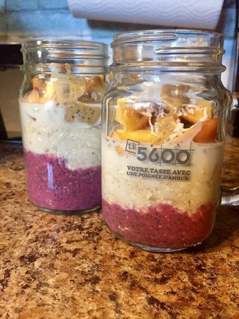 Overnight oat Jar – Dose Juice