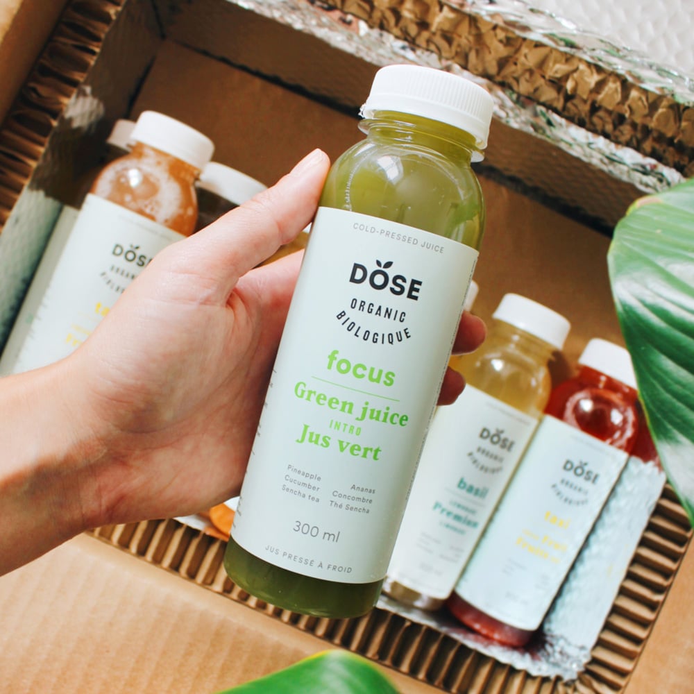 FOCUS – 10 jus biologiques pressés à froid 300ml - Dose Juice